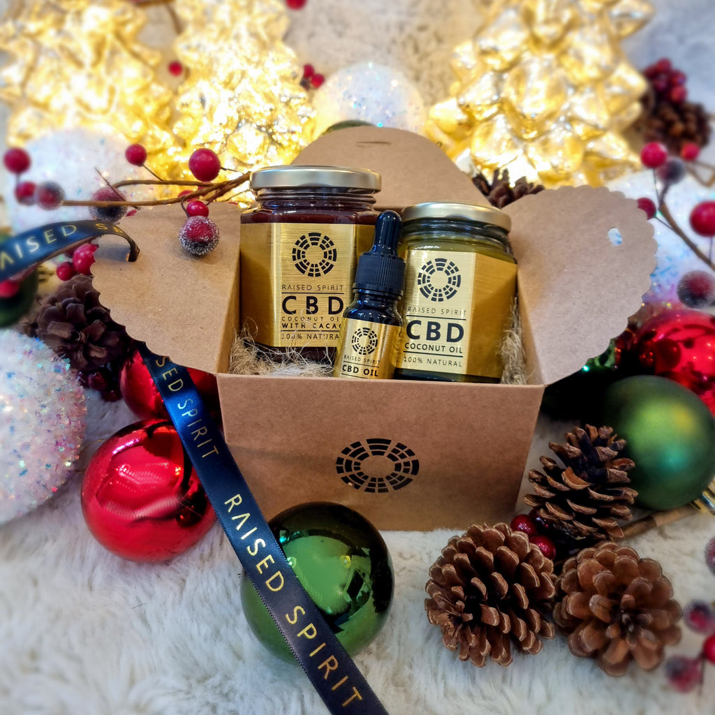 RAISED SPIRIT 100% Organic Christmas CBD Gift Set – Raised Spirit Products