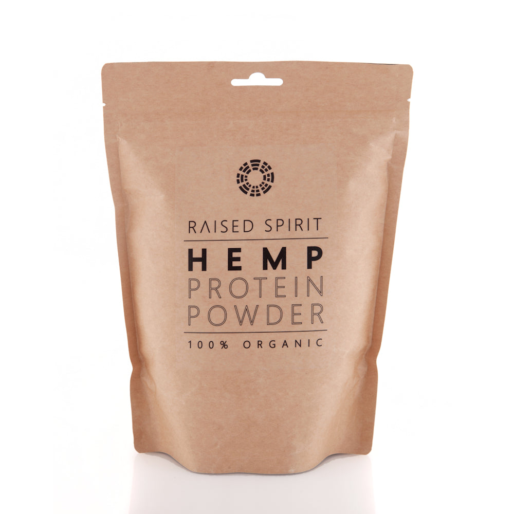 Raised Spirit Organic Hemp Protein Powder 500g, 1kg - Hemp Lifestyle ...