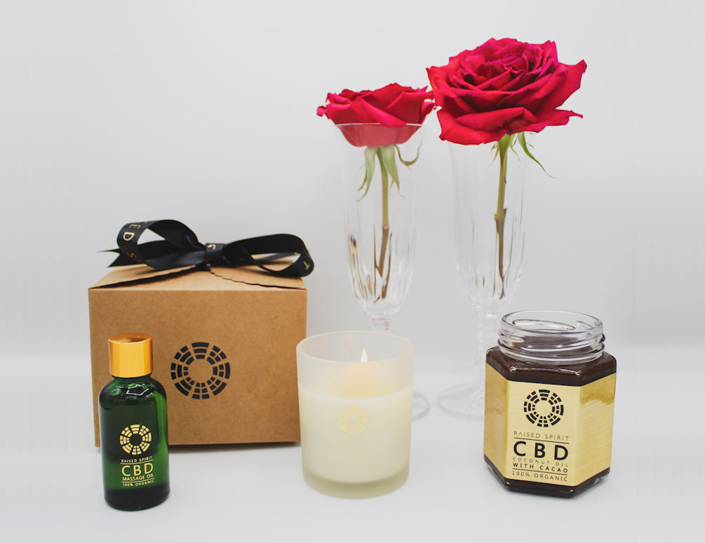 Valentine's Day Gift Set - Raised Spirit 100% Organic CBD – Hempine ...